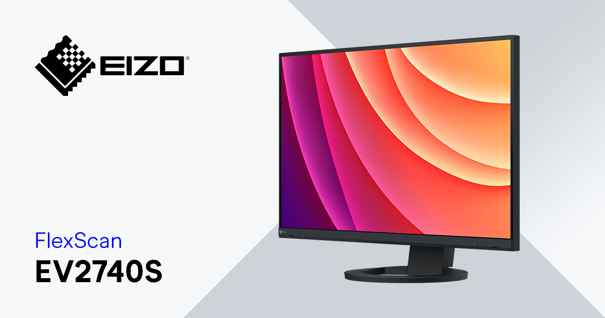FlexScan EV2740S | 4K-office-monitor met 27 inch en USB-C