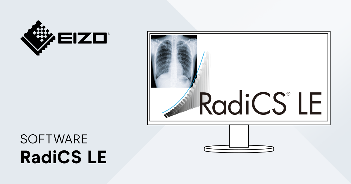 Logiciel RadiCS LE d'EIZO