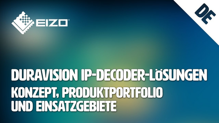 IP-decoder-oplossingen van EIZO